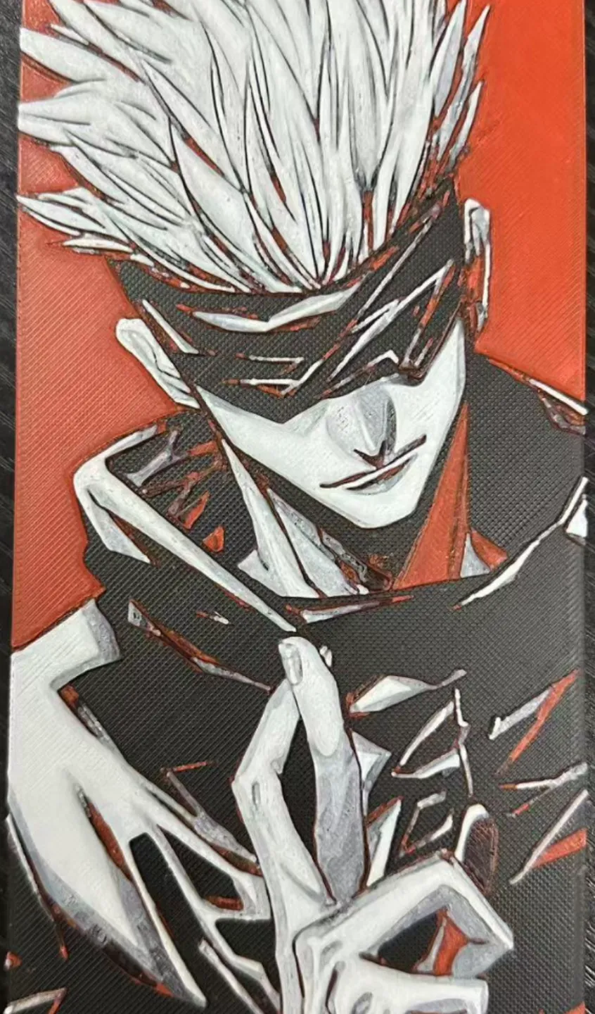 Gojo Satoru - Colored Photo by user_3475995967 - MakerWorld