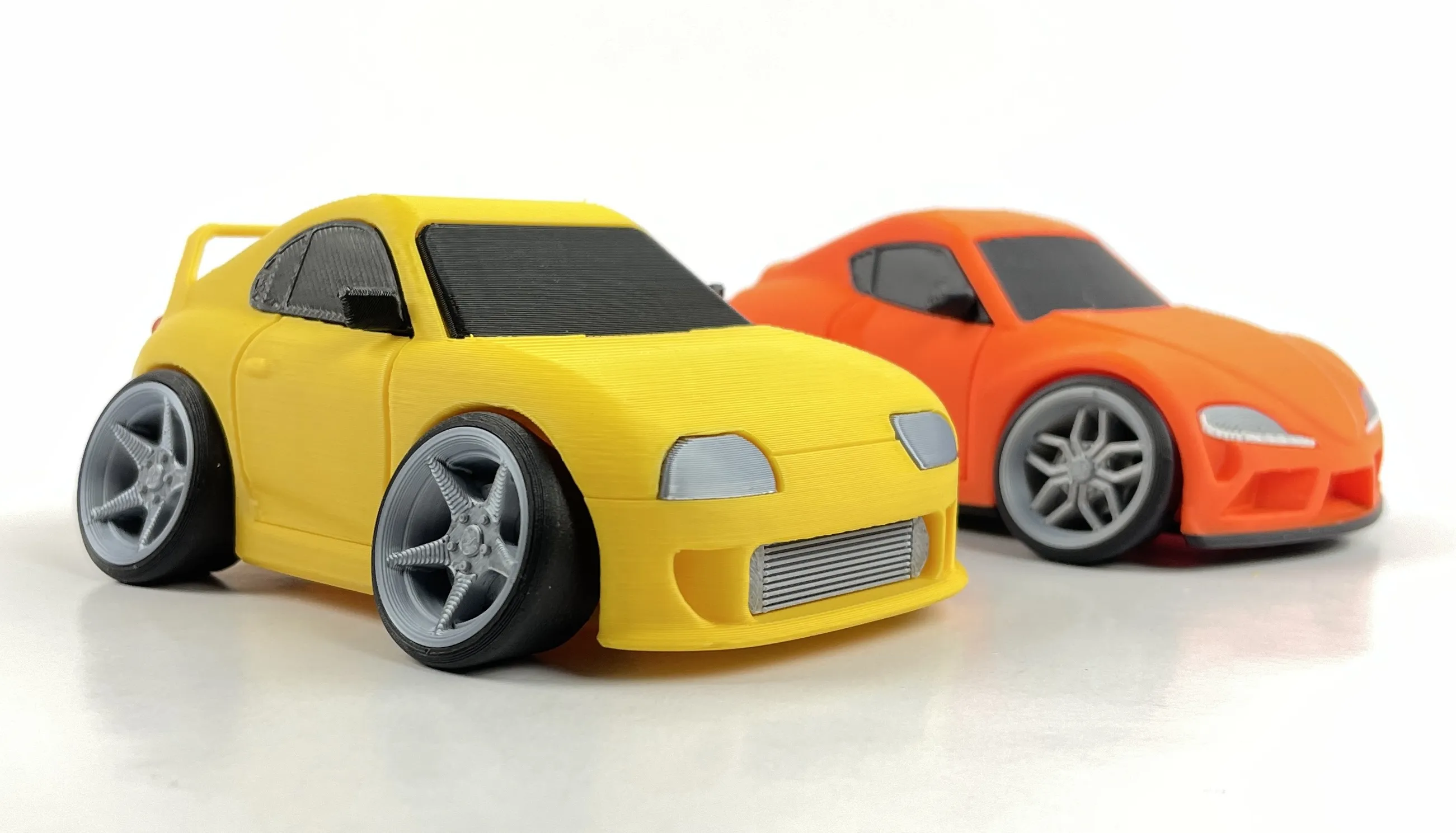 Tooned TOYOTA Supra MK5 - Free 3D Print Model - MakerWorld