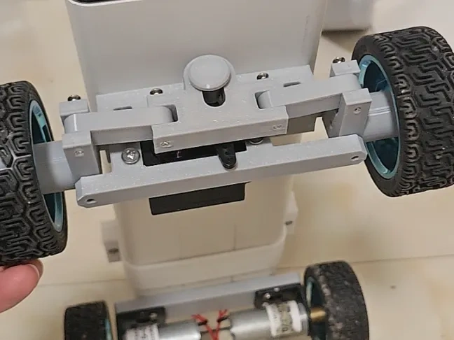 MG996 Servo Steering Mechanism for Small Car by user_230015149 - MakerWorld