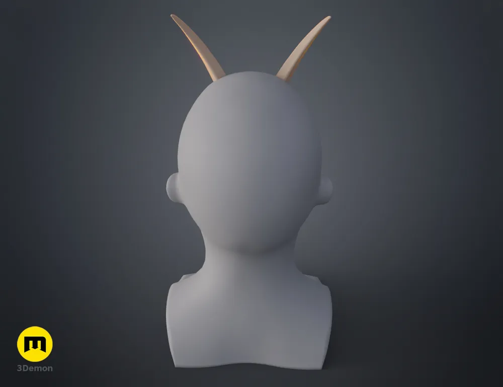 Demon Horns - Free 3D Print Model - MakerWorld