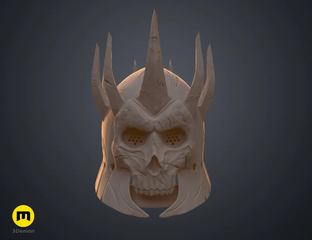 Helmet of Eredin – The Witcher Wild Hunt by 3Demon - MakerWorld