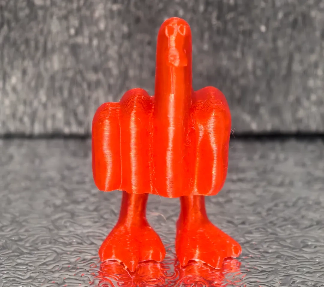 Middle Finger Duck by 陌 MakerWorld: Download Free 3D Models