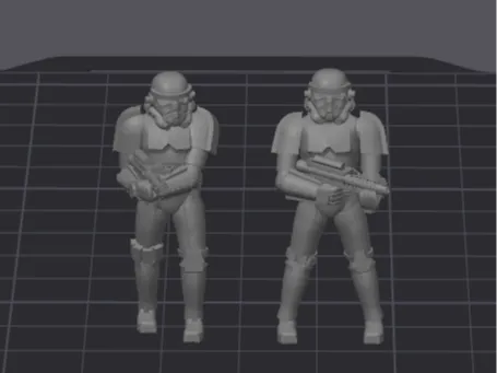 Stormtrooper miniatures by Spine - MakerWorld