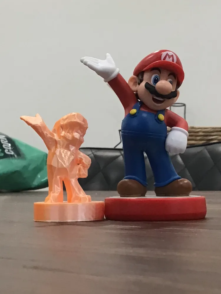 Low-Poly Mario by PALIprints3D - MakerWorld
