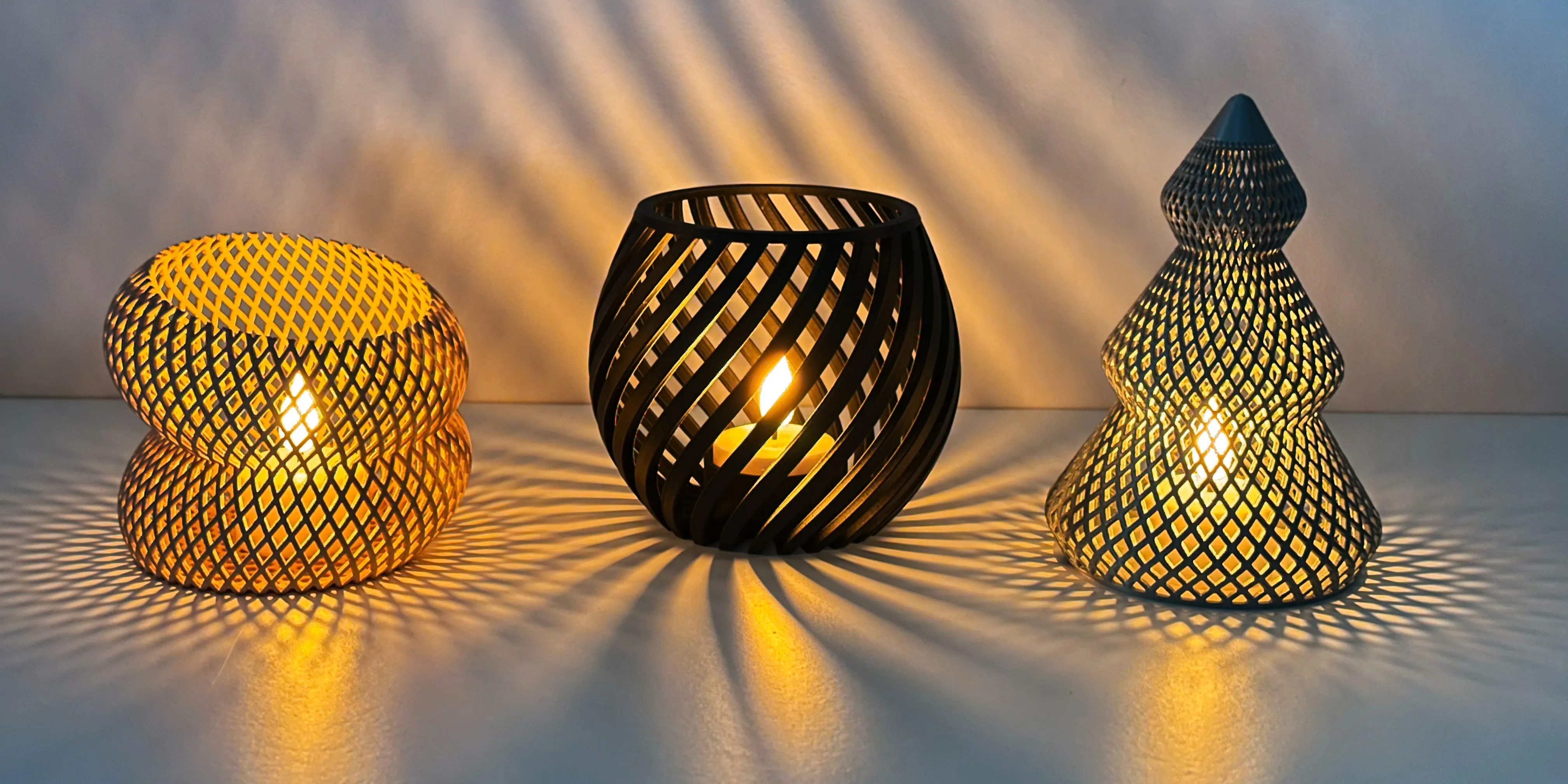 Modern Cage Tea Light Holder by Maxx Design MakerWorld: Download Free ...