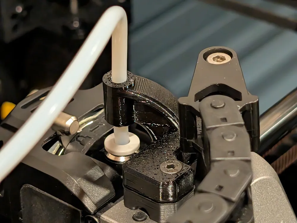 Creality K1/K1C 12mm chain riser & PTFE tube guide Remixed by C3D ...