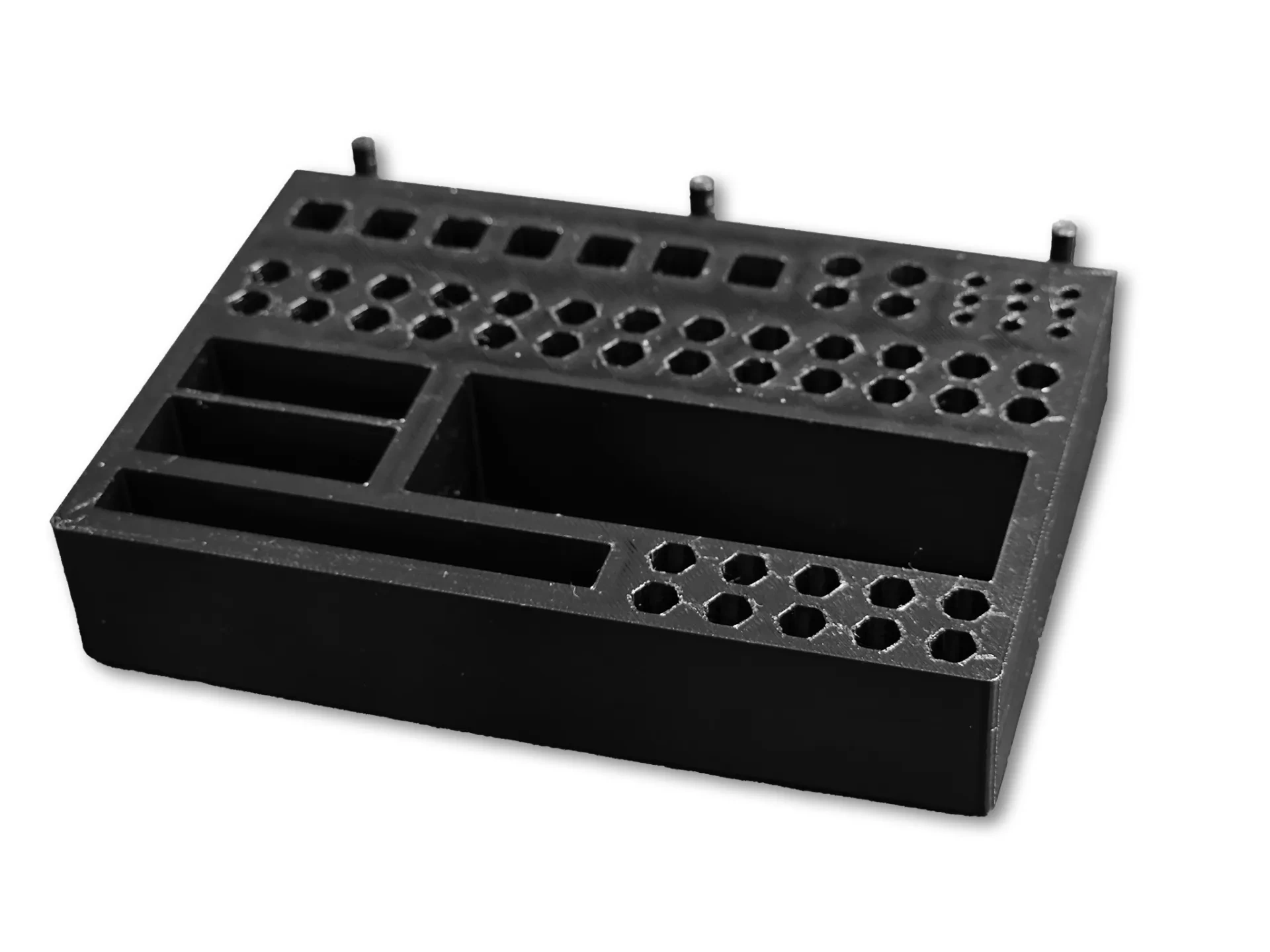 Pegboard Drill Bit Storage Box by user_2914380782 - MakerWorld