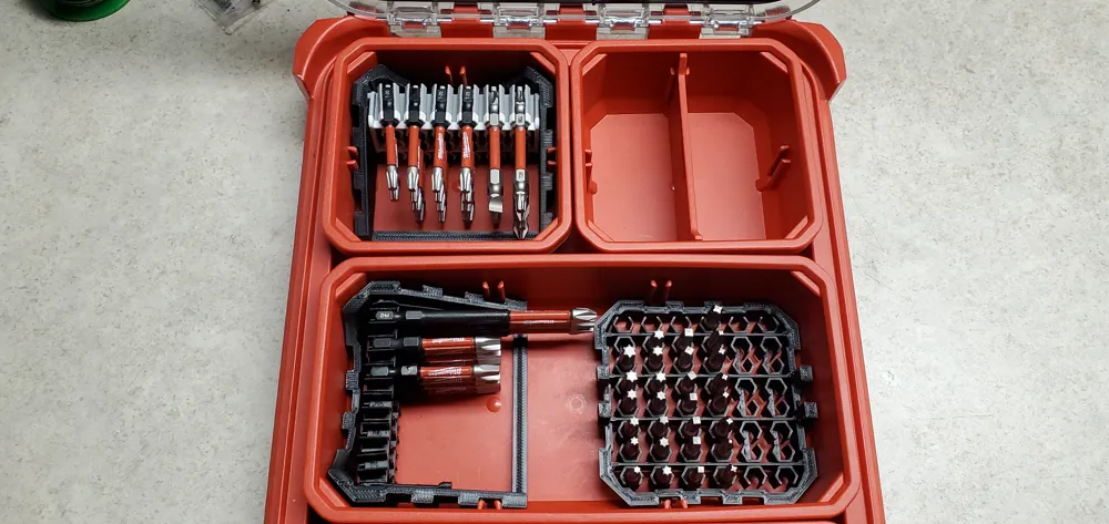 10E Milwaukee Packout Bit Organizers - Free 3D Print Model - MakerWorld