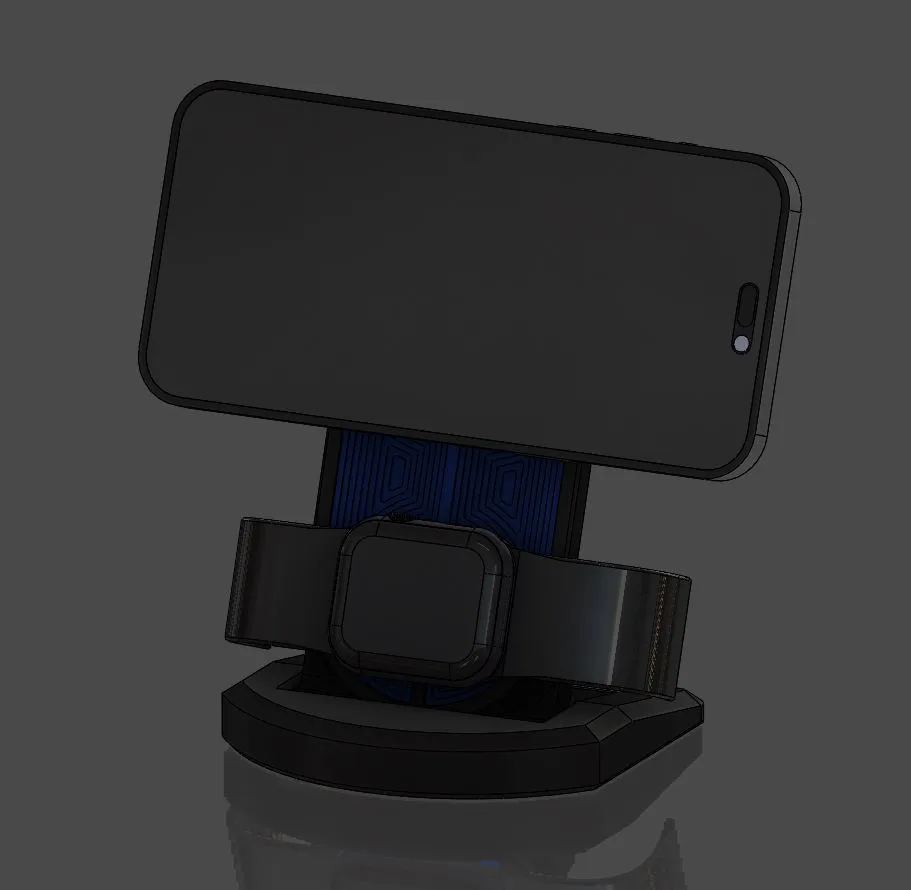 Print In Place Deployable Magsafe Docking Station by Vectoforge - MakerWorld