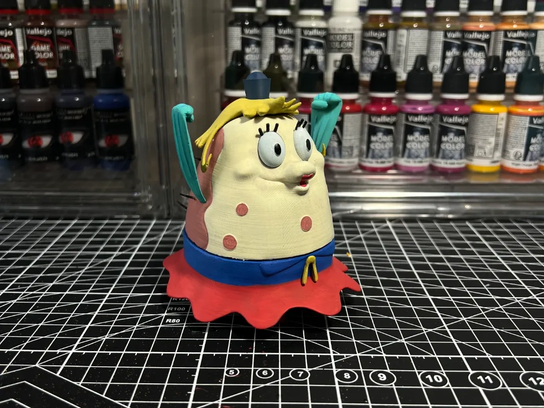 Spongebob Ms. Puff Assemblable Figure by CC - MakerWorld