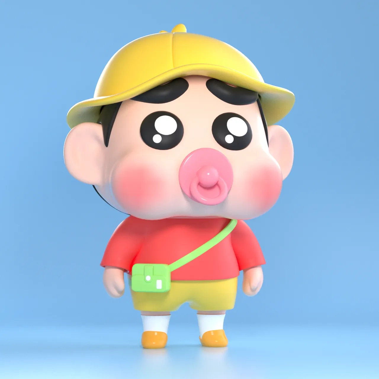 Crayon Shin-chan Little Crybaby Childhood by 微创模玩全球号 - MakerWorld