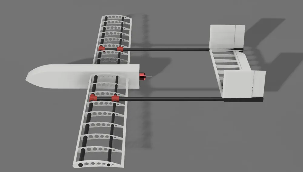 Boxhead UAV (Longrange mission design) by Aviation_Enthusiast MakerWorld: Download Free 3D Models