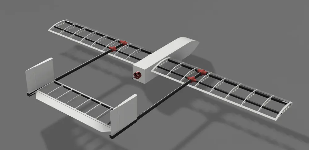 Boxhead UAV (Longrange mission design) by Aviation_Enthusiast MakerWorld: Download Free 3D Models