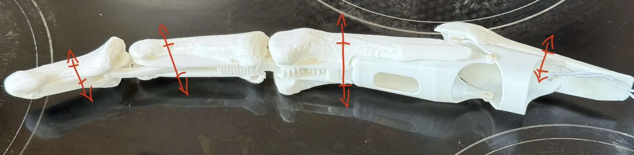 Skeleton Skin for Articulated Hand Remixed by Faran3D MakerWorld ...