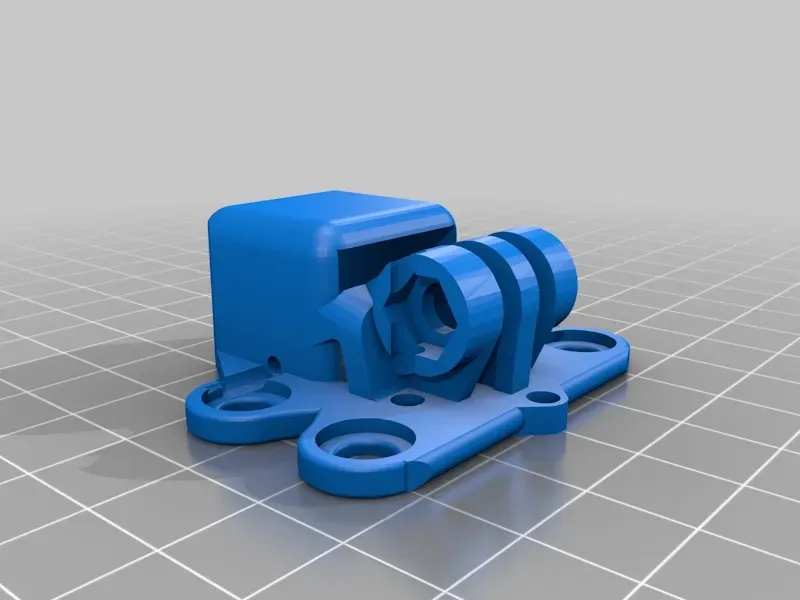 OddityRC xi25 Strange 2.5-inch Cinewhoop Frame GoPro Camera Mount by 3D ...