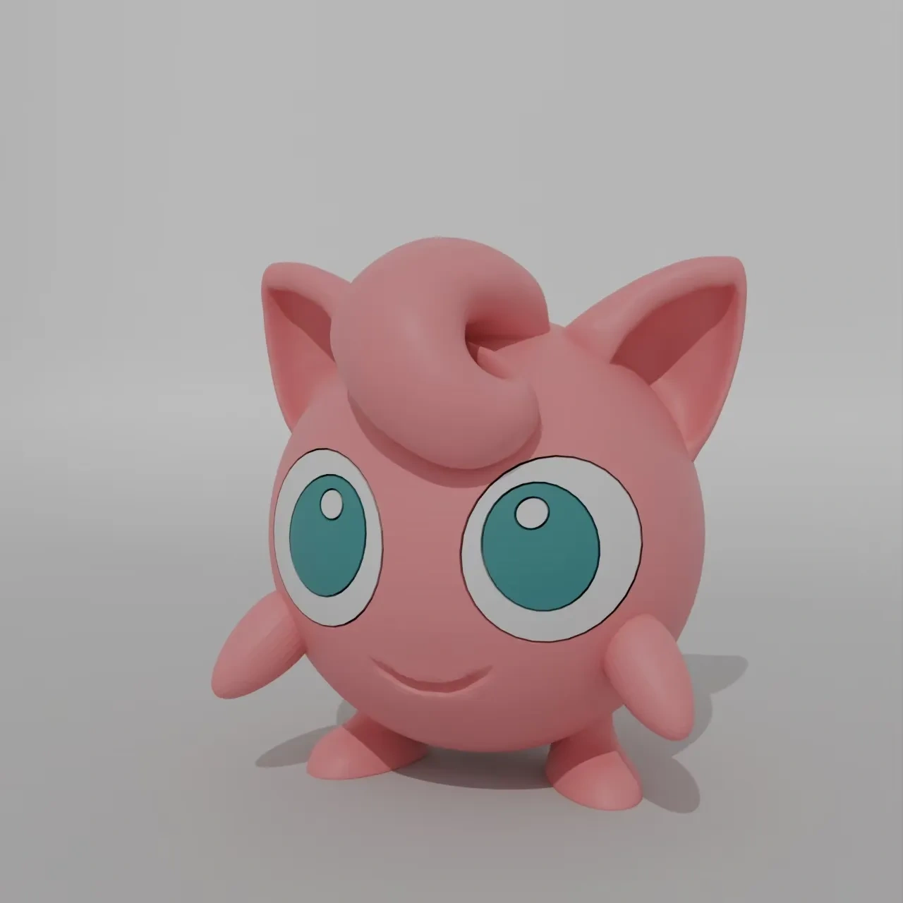 Pokemon - Jigglypuff (eyes printed separately, 3 hours print time) by ...