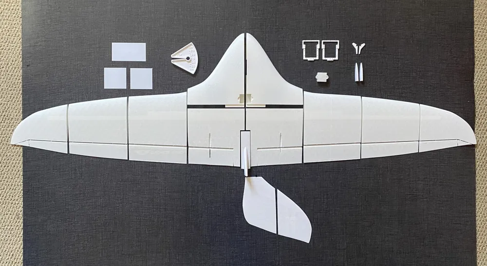 MIZMO - ブレンデッドウィングボディ（BWB）飛行翼 作成者： geode.rc MakerWorld：無料3Dモデルをダウンロード