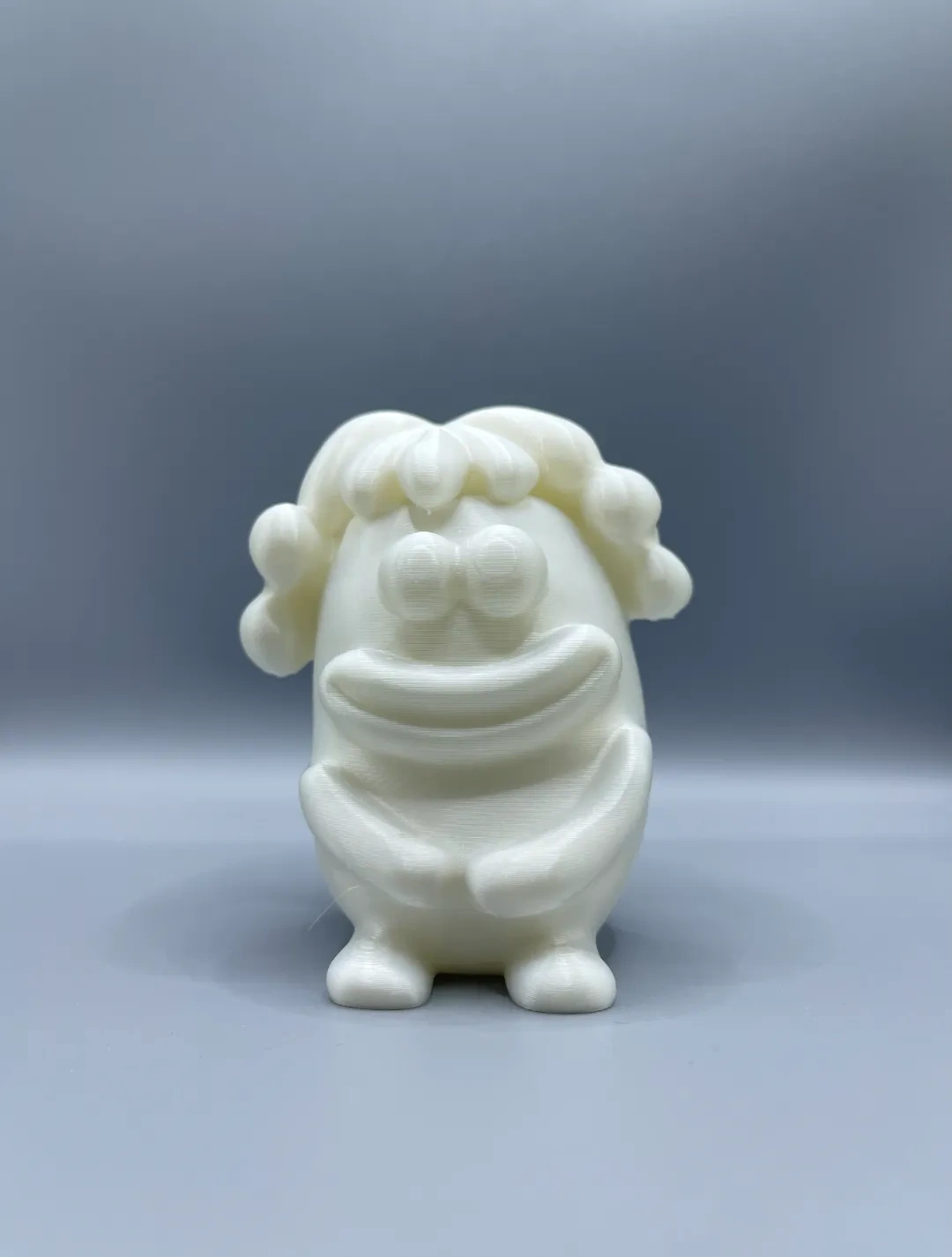 Dreadlock Monster Cute Abstract Figurine Model Practice Color Hand ...