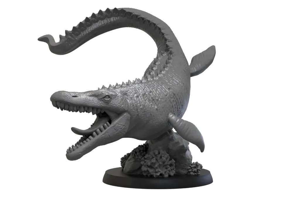 Mosasaurus - Free 3D Print Model - MakerWorld