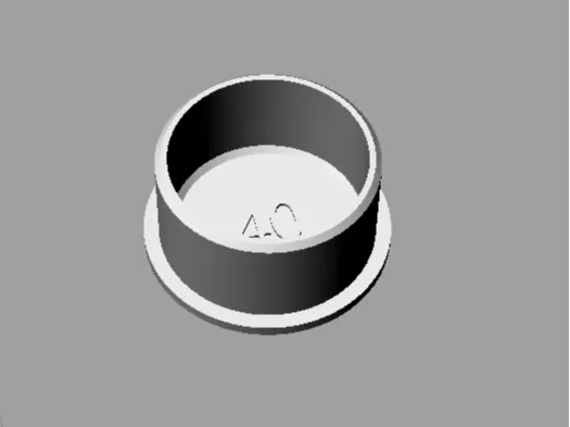 Drainage pipe fittings Drain pipe cap PVC 40 pipe fitting push-in cap ...