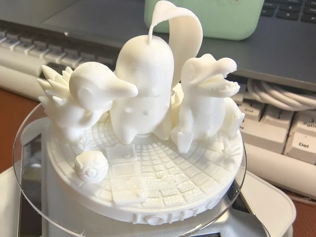 Pokemon Chikorita Three Brothers by 小半 - MakerWorld