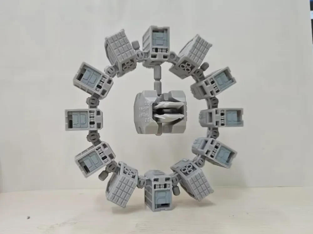 Interstellar - Endurance Space Station 3D Fridge Magnet One-Piece ...