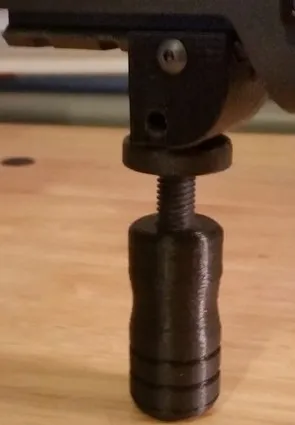 Airsoft picatinny rail monopod by Steve white - MakerWorld