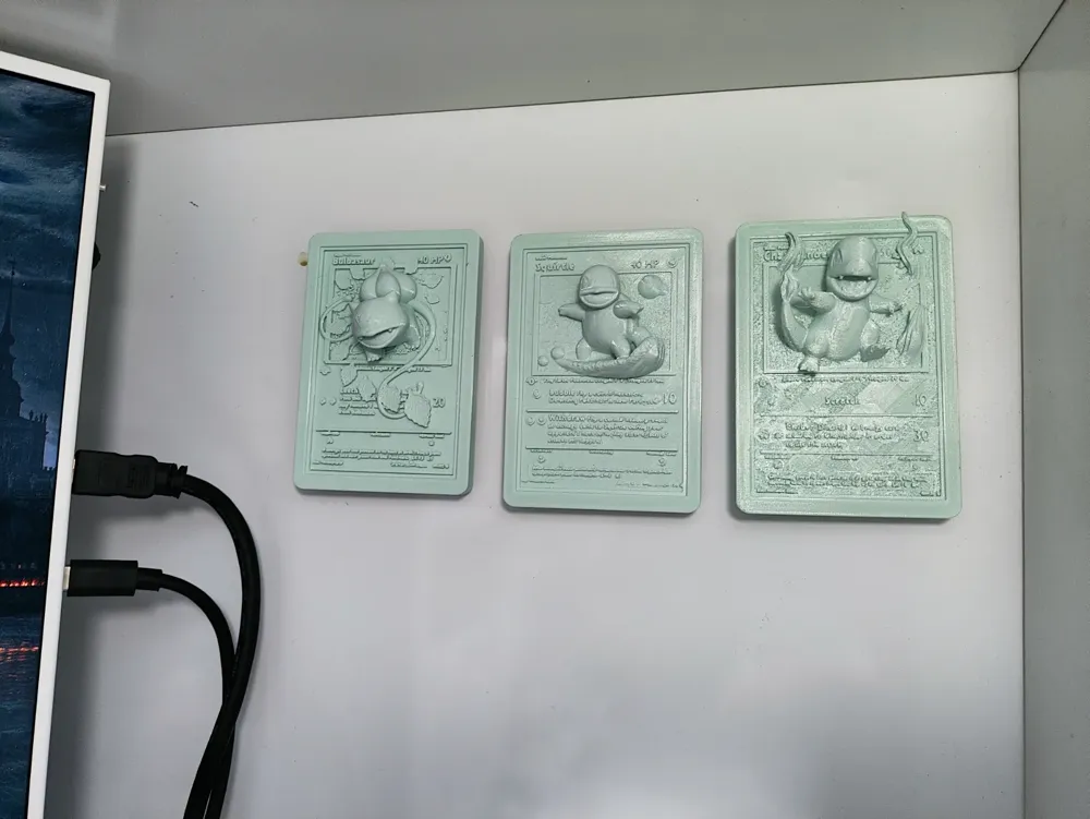 Magnetic hooks for Pokemon 3D cards that are compatible with ABC3D by ...