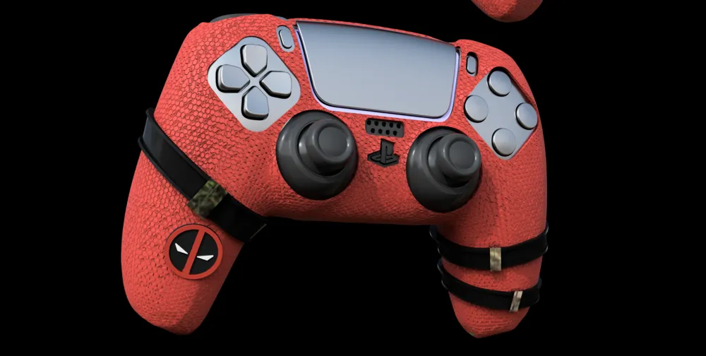 PS5 Deadpool Controller Case by legend - MakerWorld