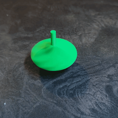 Air powered gyroscope blowing gyroscope by Antichamber - MakerWorld