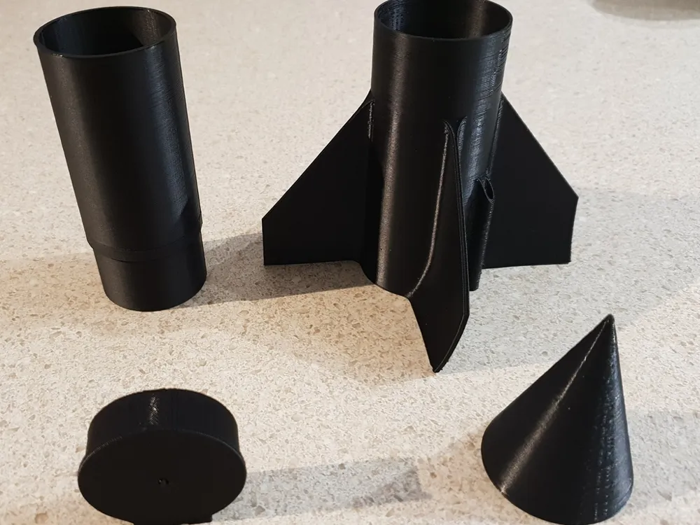 Customizable Modular Rocket by Zenzeti - MakerWorld