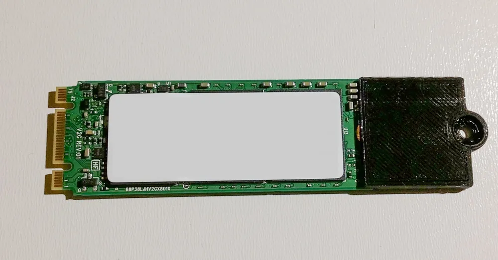 M.2 SSD adapter from 60mm to 80mm by Kiril Nedev - MakerWorld