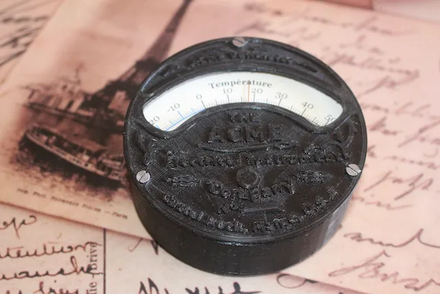 Steampunk Thermometer by Brut de Pomme - MakerWorld