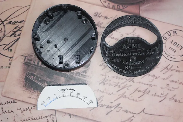 Steampunk Thermometer by Brut de Pomme - MakerWorld