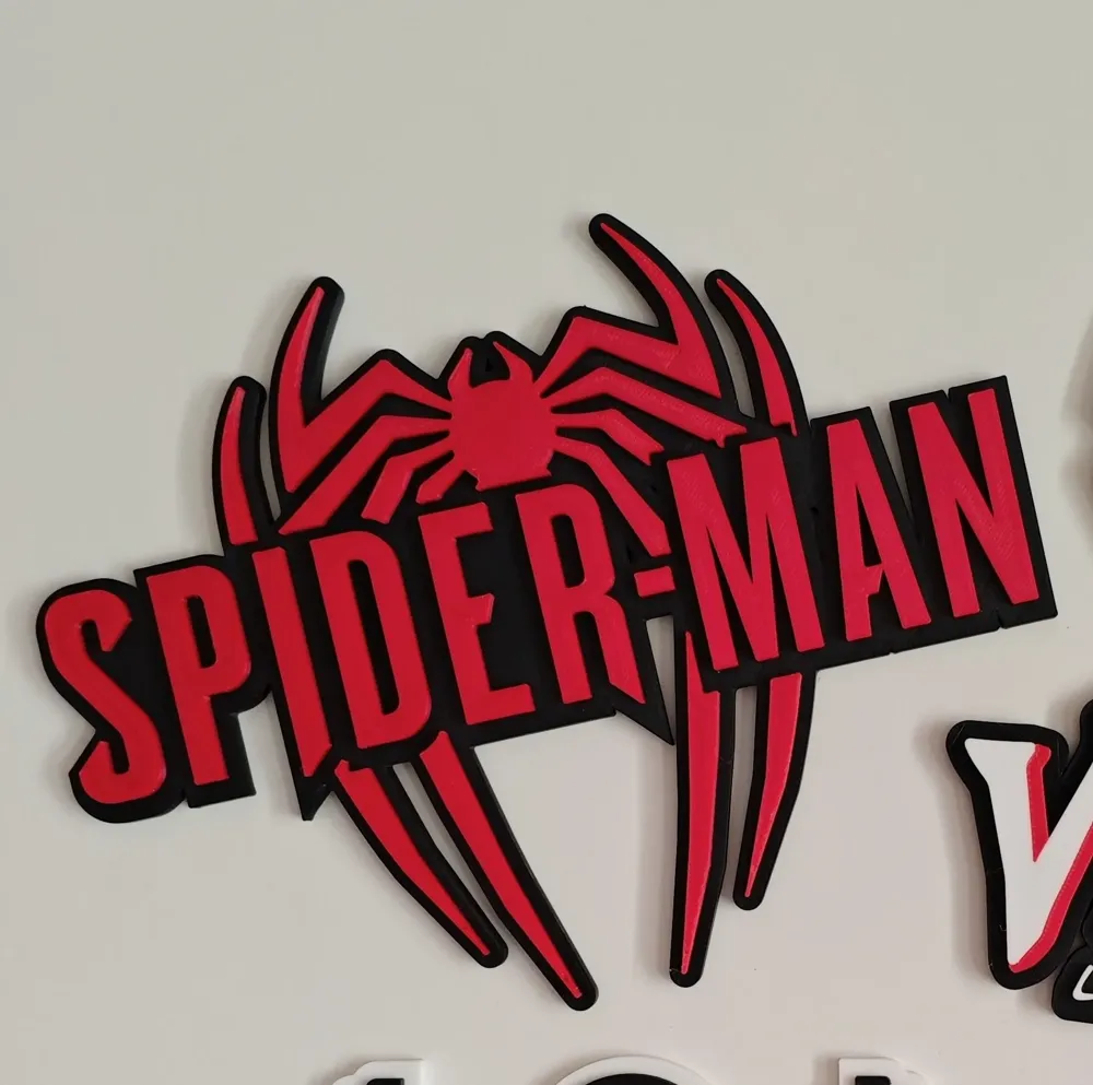Spiderman LOGO Fridge Magnet by $HEN - MakerWorld