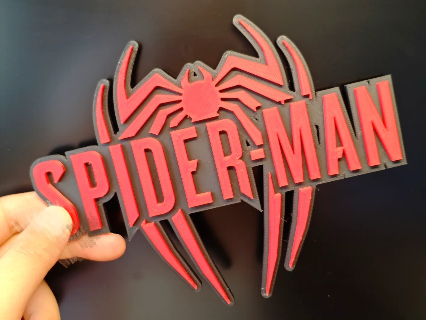 Spiderman LOGO Fridge Magnet by $HEN - MakerWorld