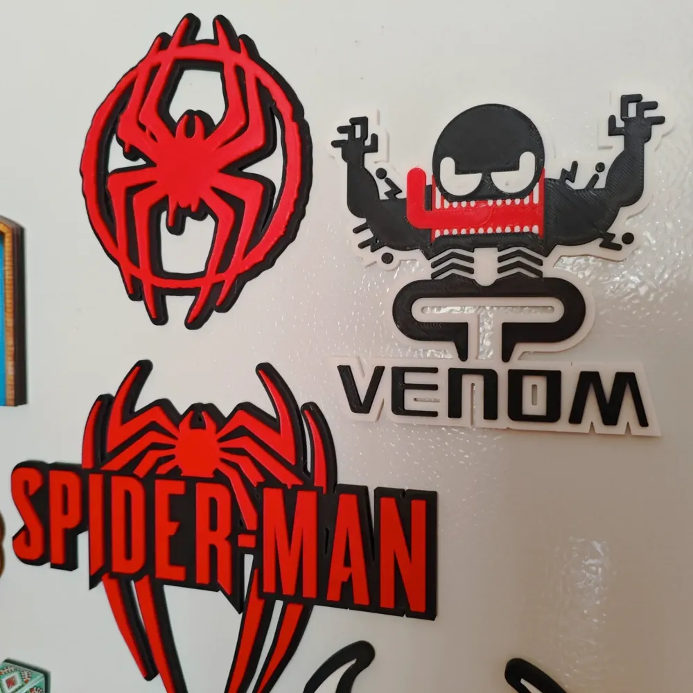 Spider-Man Logo Refrigerator Magnet by $HEN - MakerWorld