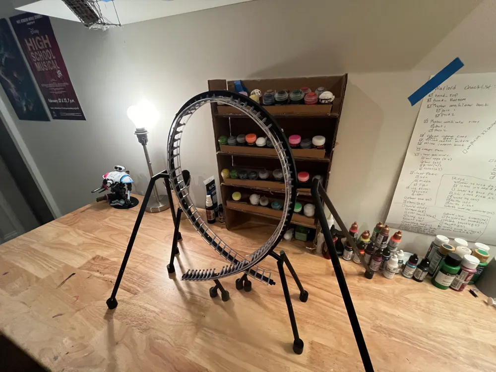 Roller coaster vertical loop model by IPOTATO MakerWorld: Download Free ...