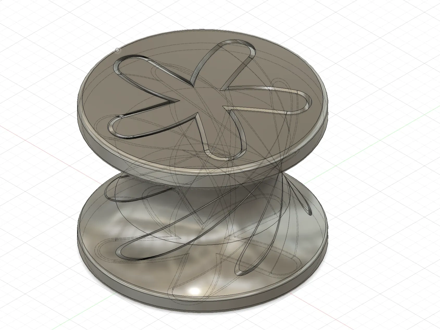 Pentagonal Spiral Cylinder Model by user_2749087025 - MakerWorld