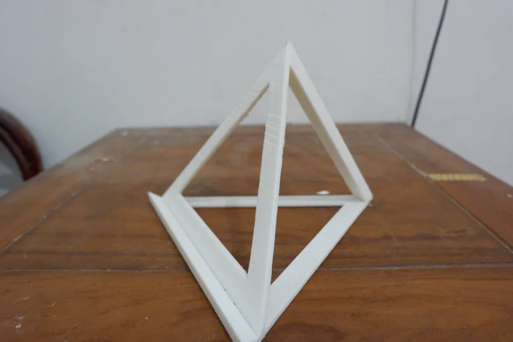 iPad Stand Tetrahedron by Mufinn - MakerWorld