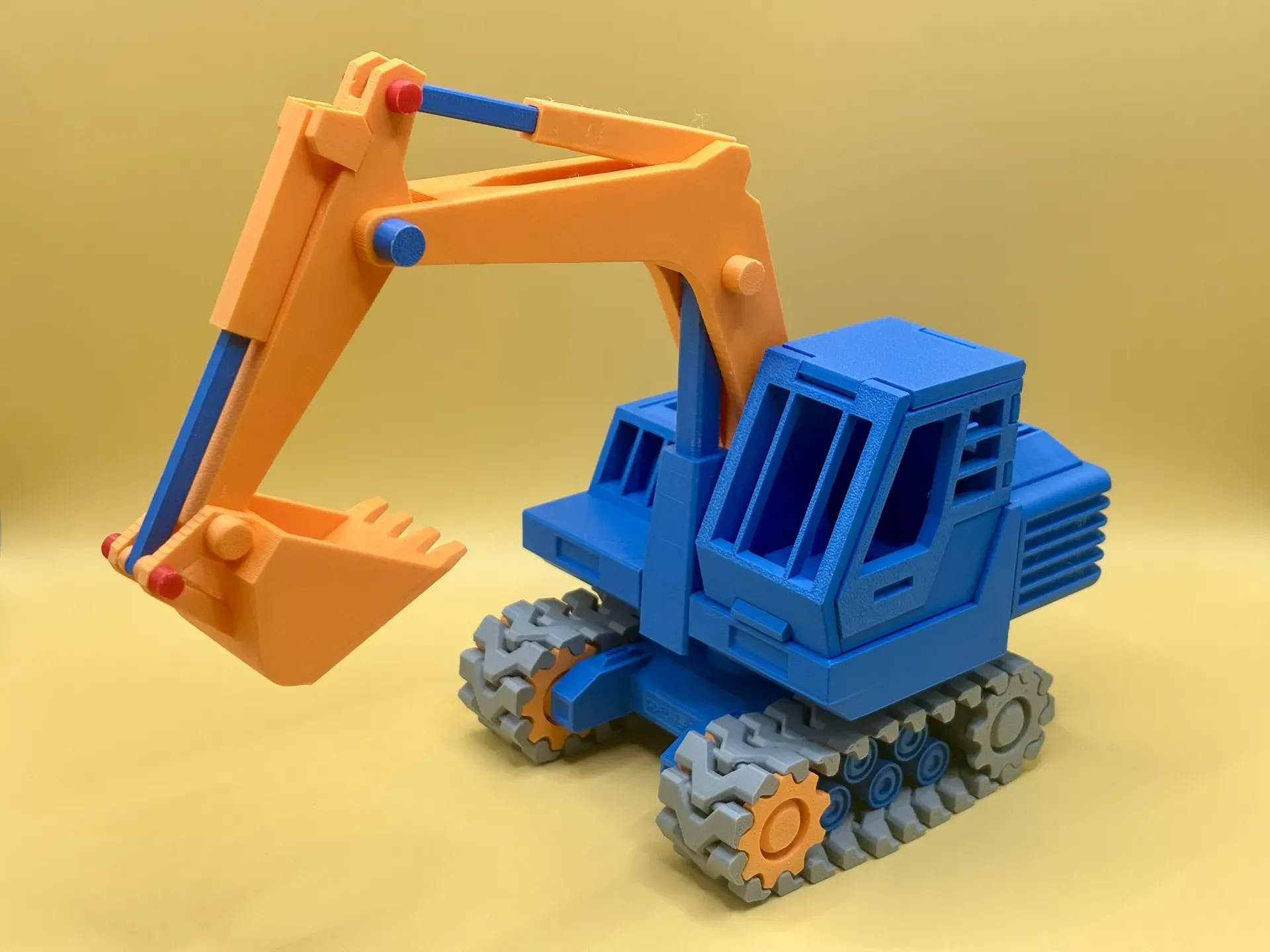 Fun Assembly Excavator by SOFUN_ART MakerWorld: Download Free 3D Models