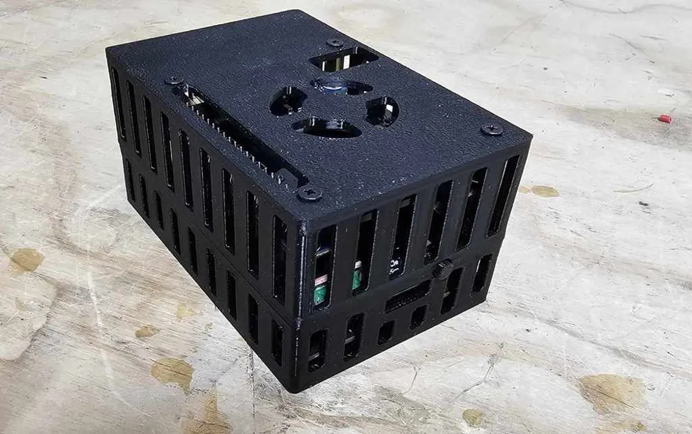 Raspberry PI 5 Case with PoE Hat and NVMe Base by SPEKERDUDE - MakerWorld