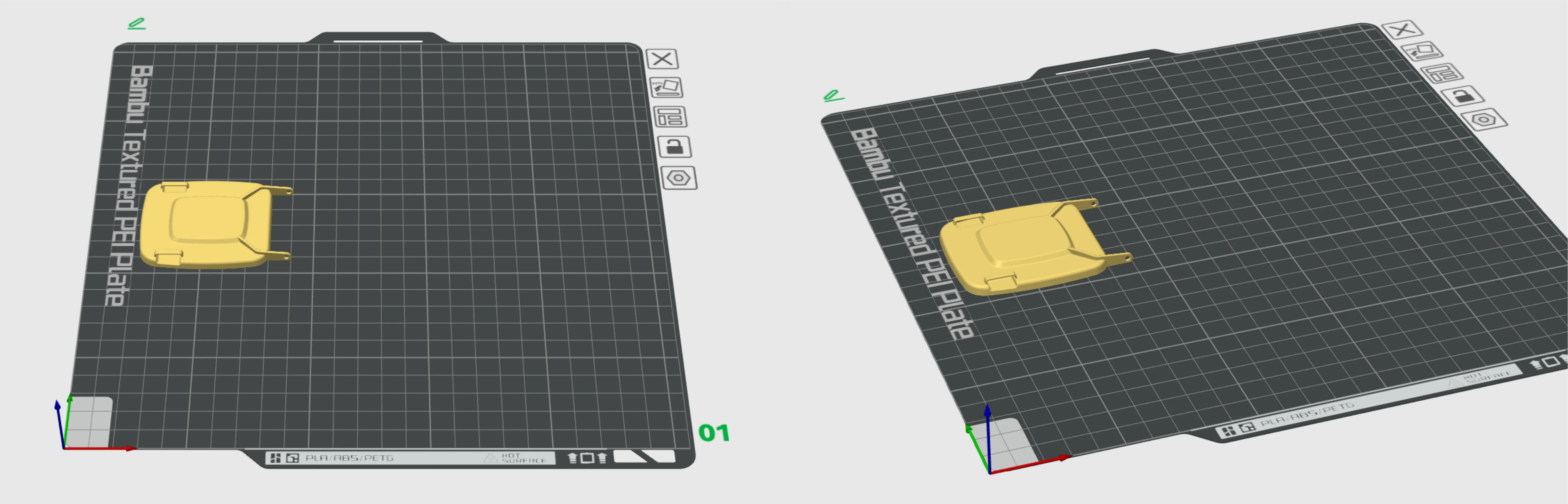 Micro desk bin - 1/10th scale 240 litre bin - Free 3D Print Model ...