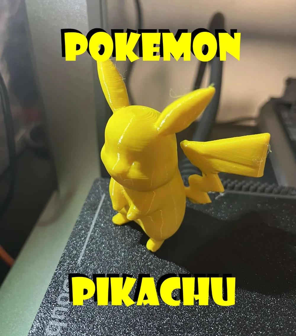 Pokemon Pikachu by Ainon3Dprint - MakerWorld