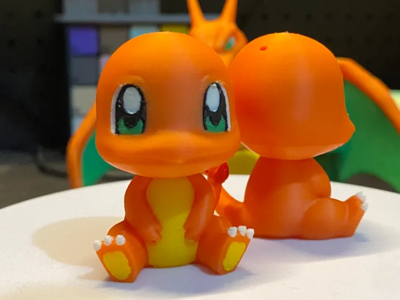 Large-headed cute Pokemon Charmander print parameter optimization no ...