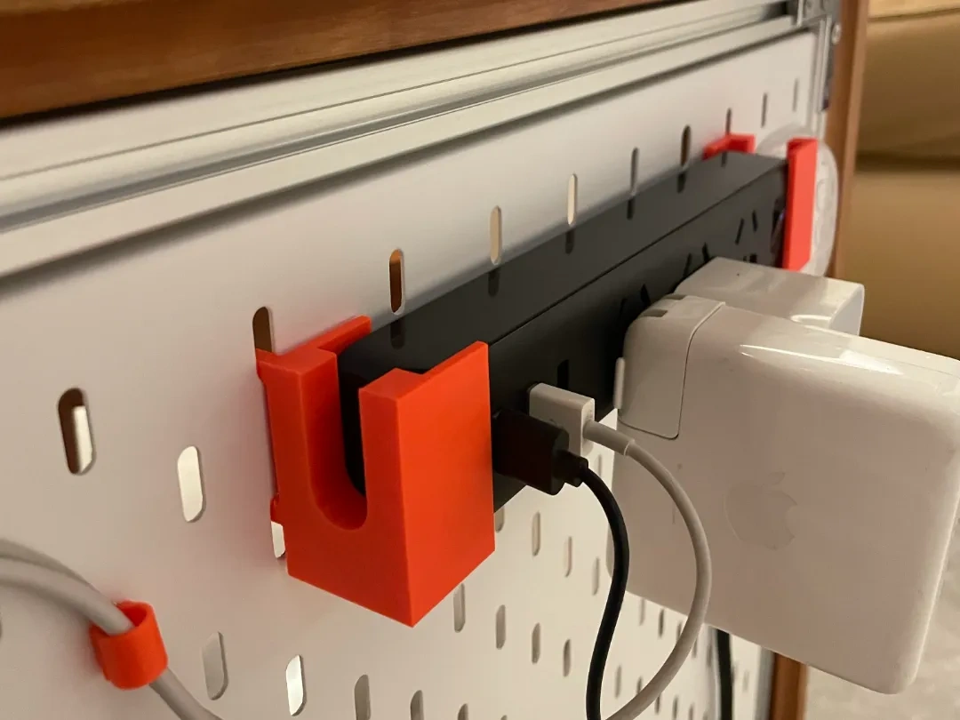 IKEA Pegboard Socket Support (Xiaomi Socket) by Tup - MakerWorld