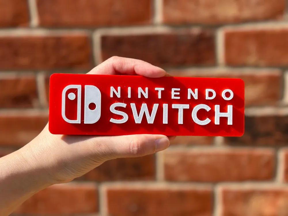Nintendo Switch Logo by FatDog - MakerWorld