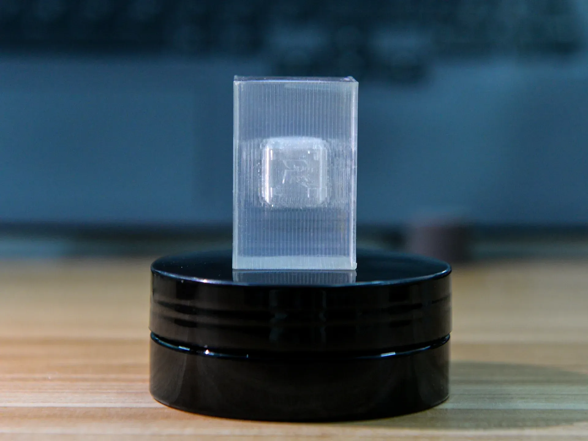 Crystal Cube (Ice!) Transparent PETG FDM Print by user_2404380810 ...