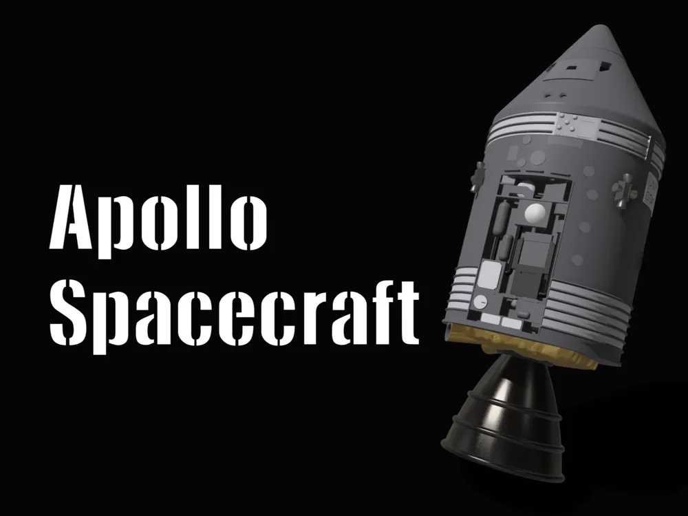 Apollo spacecraft by Mo2408 MakerWorld: Download Free 3D Models