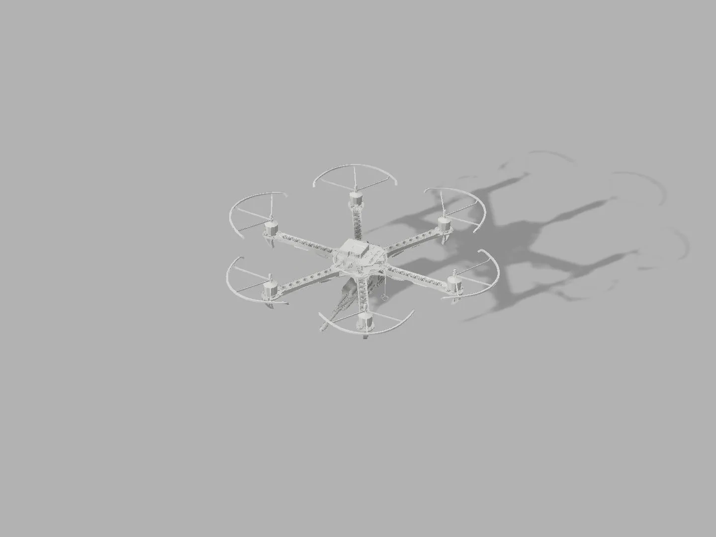 Hex-Axis Attack Drone by user_3492148935 - MakerWorld